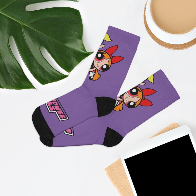 Powerpuff Girls Socks - Etsy