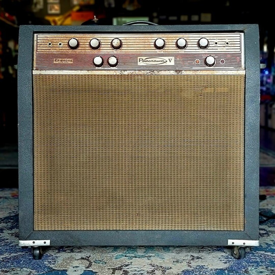 1963 Epiphone EA400T - Panorama V - Tube Combo Amp - 1 of 37 Made! - Etsy