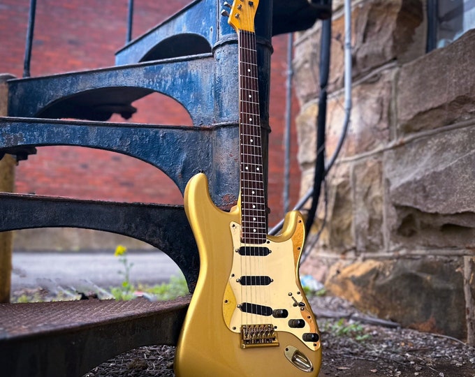 Guitar Body Mosrite/telecaster Hybrid Style Nitro Finish Reclaimed ...