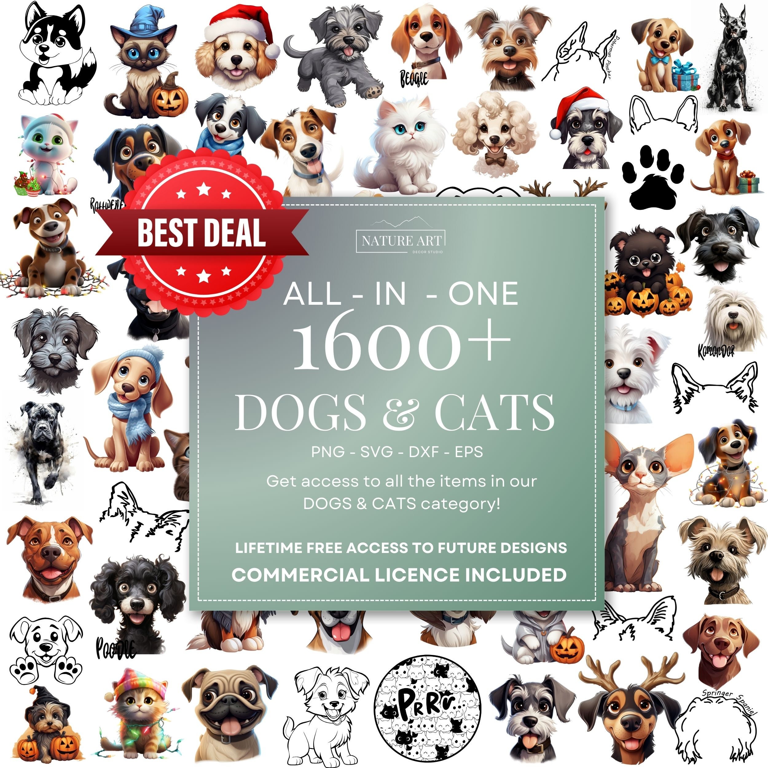 All-in-one Dogs and Cats Bundle, Entire Pet Category, Lifetime Access ...