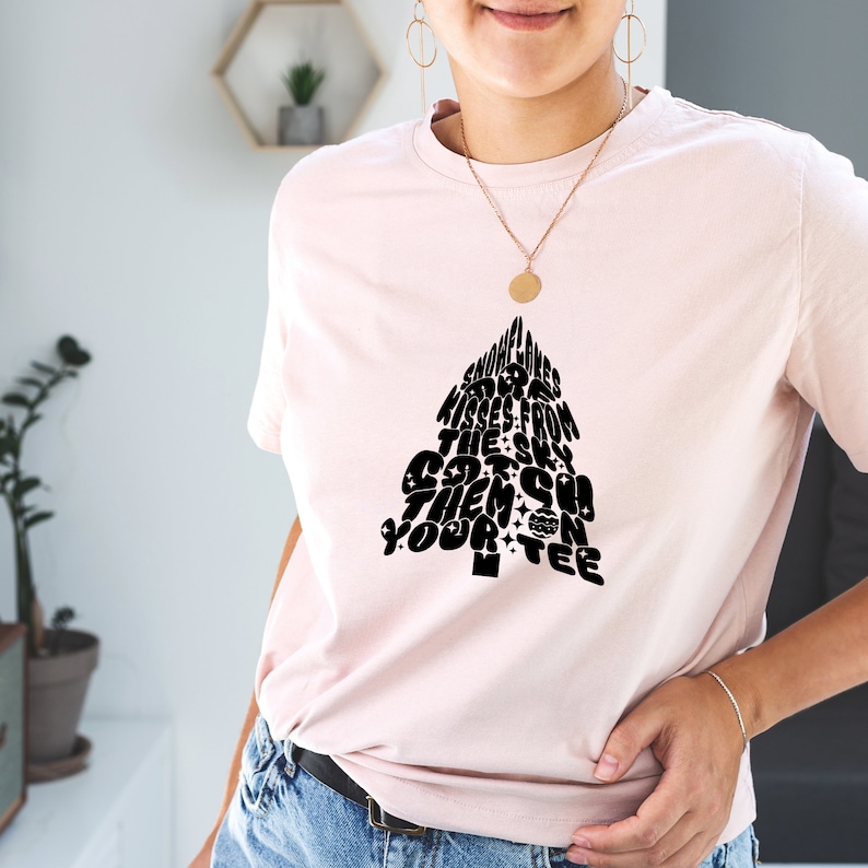 20pc Funny Christmas Text Tree SVG Bundle X-mas Tree Word - Etsy