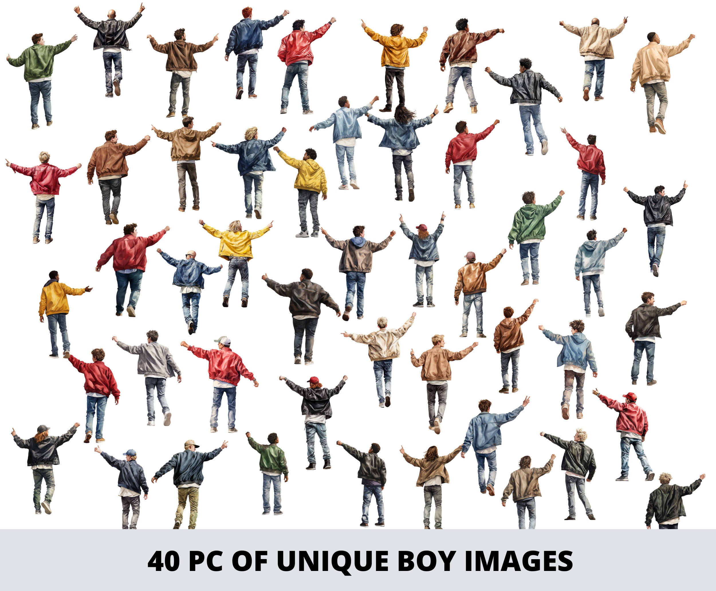 Best Friends Creator Kit With Umbrella, Besties Watercolor PNG Mega ...