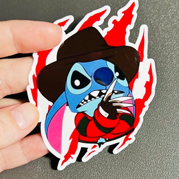 Freddy Stitch Sticker - Etsy
