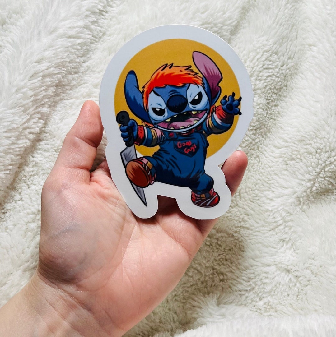 Chucky Stitch Sticker - Etsy