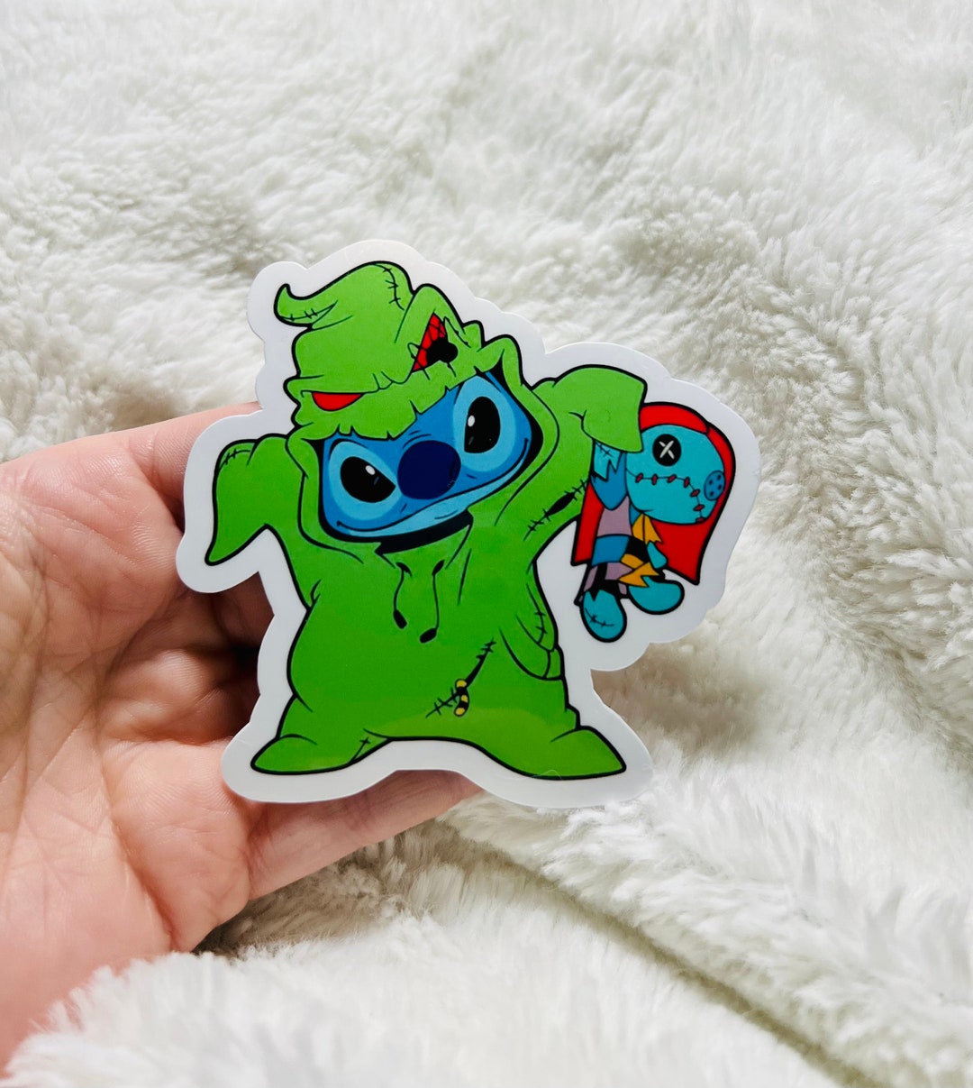 Oogie Boogie Stitch Sticker - Etsy