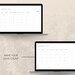 2024 Monthly Calendar Editable Printable Planner, Landscape Monthly ...