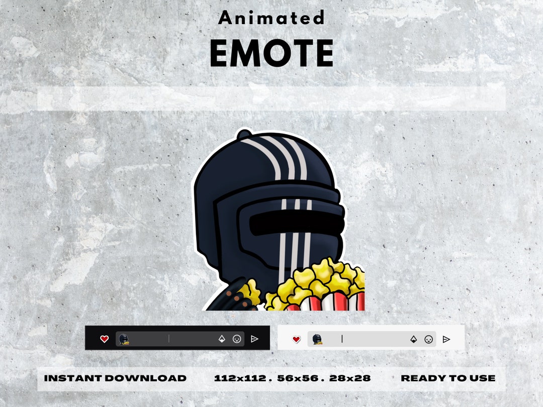 Tarkov Killa Popcorn Emote | Lurking Twitch Emote | Instant Download ...