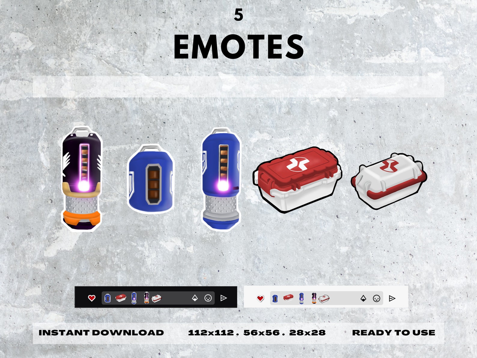 Apex Legends Health Items Emotes Phoenix Kit Shield Cell Shield Battery ...