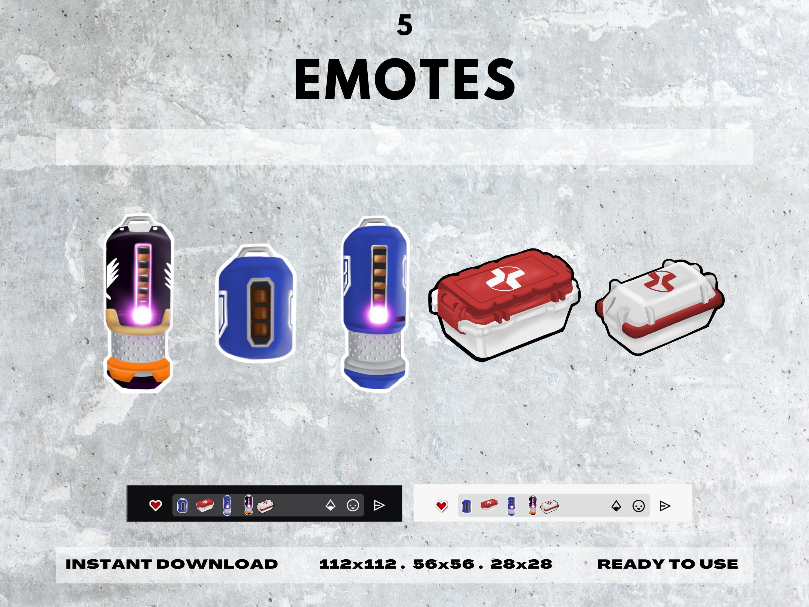 Apex Legends Health Items Emotes Phoenix Kit Shield Cell Shield Battery ...