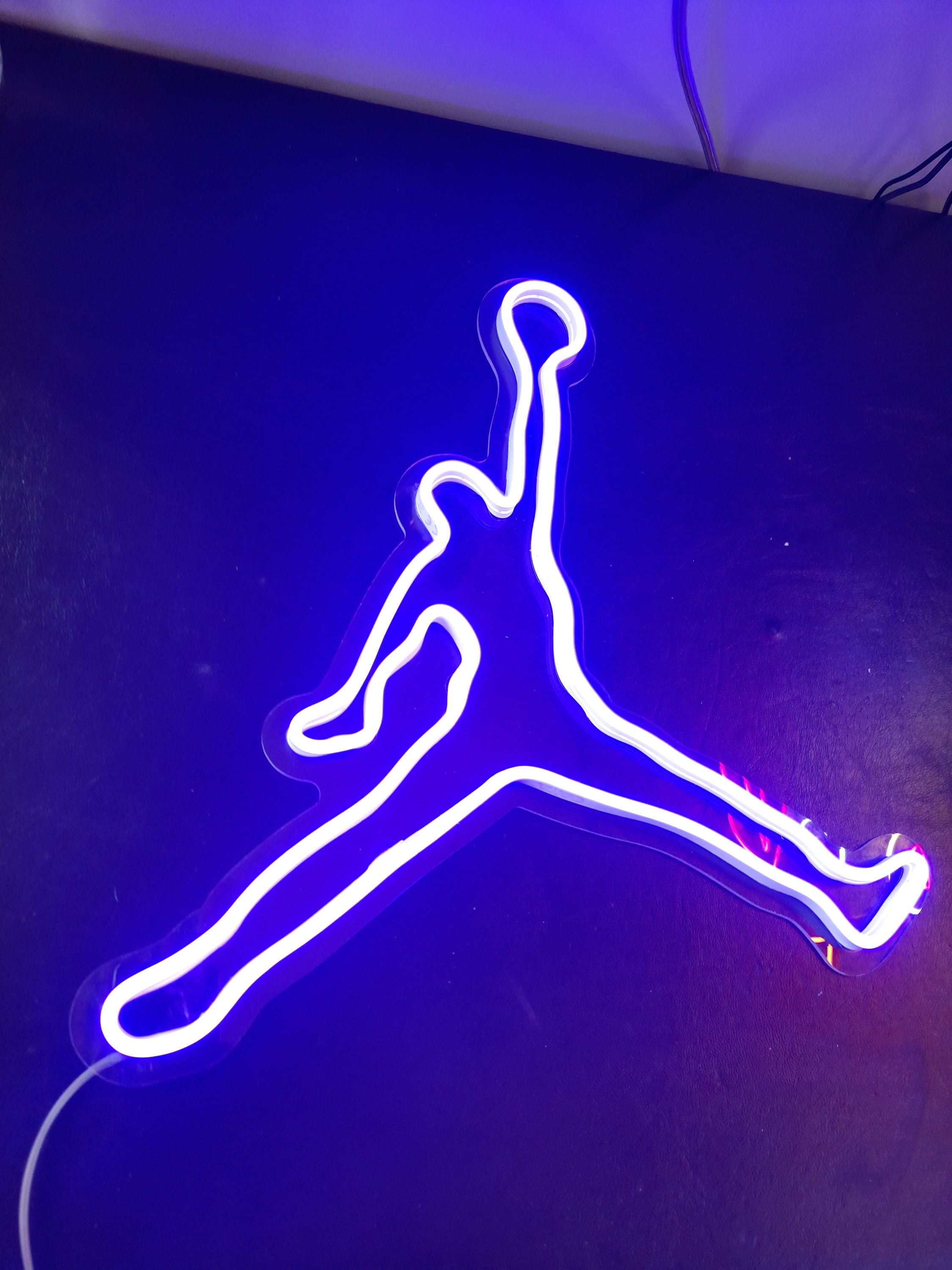 Jordan Neon Sign, Baller Neon Sign, Jordan Lighted Sign Wall Decor, Air ...