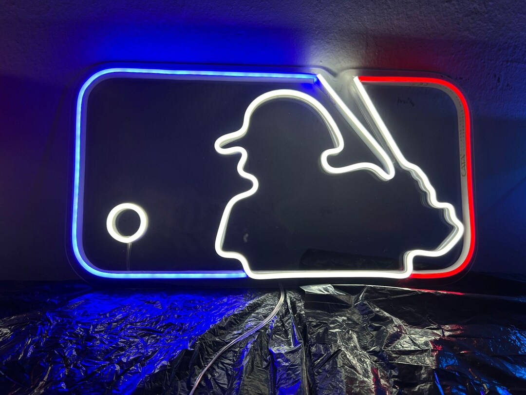 Baseball Neon Lights Baseball Neon Sign American Baseball Neon ...