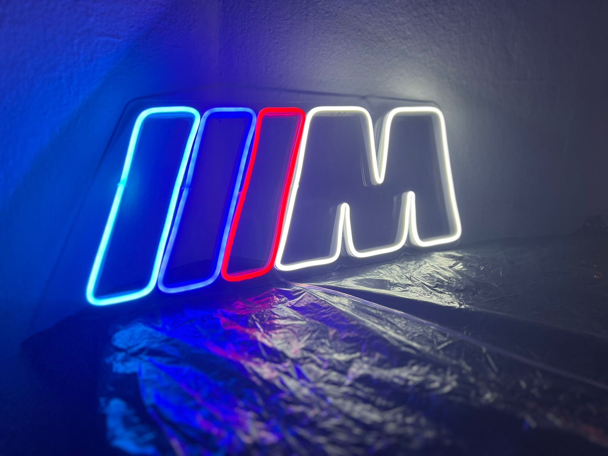 Bmw M Logo Car Neon Sign BMW M Led Sign Custom Car Neon Sign Neon Led ...