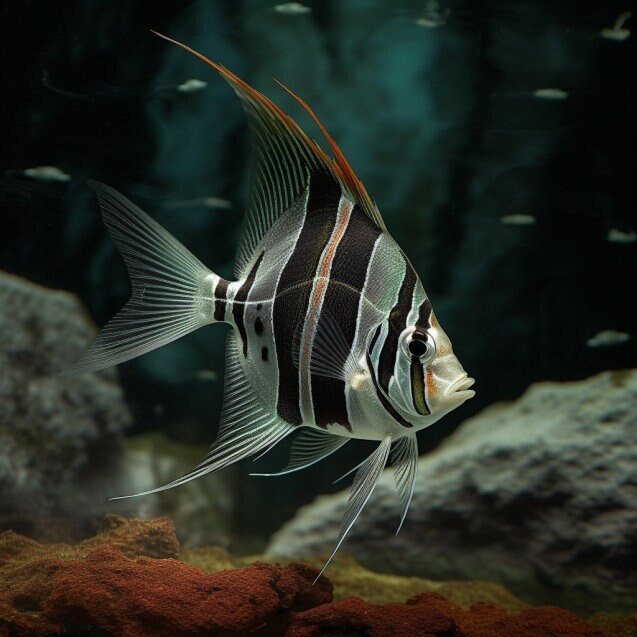 Scalar, Fish, Freshwater, Aquarium Fish, Colorful Fish, Exotic Fish ...
