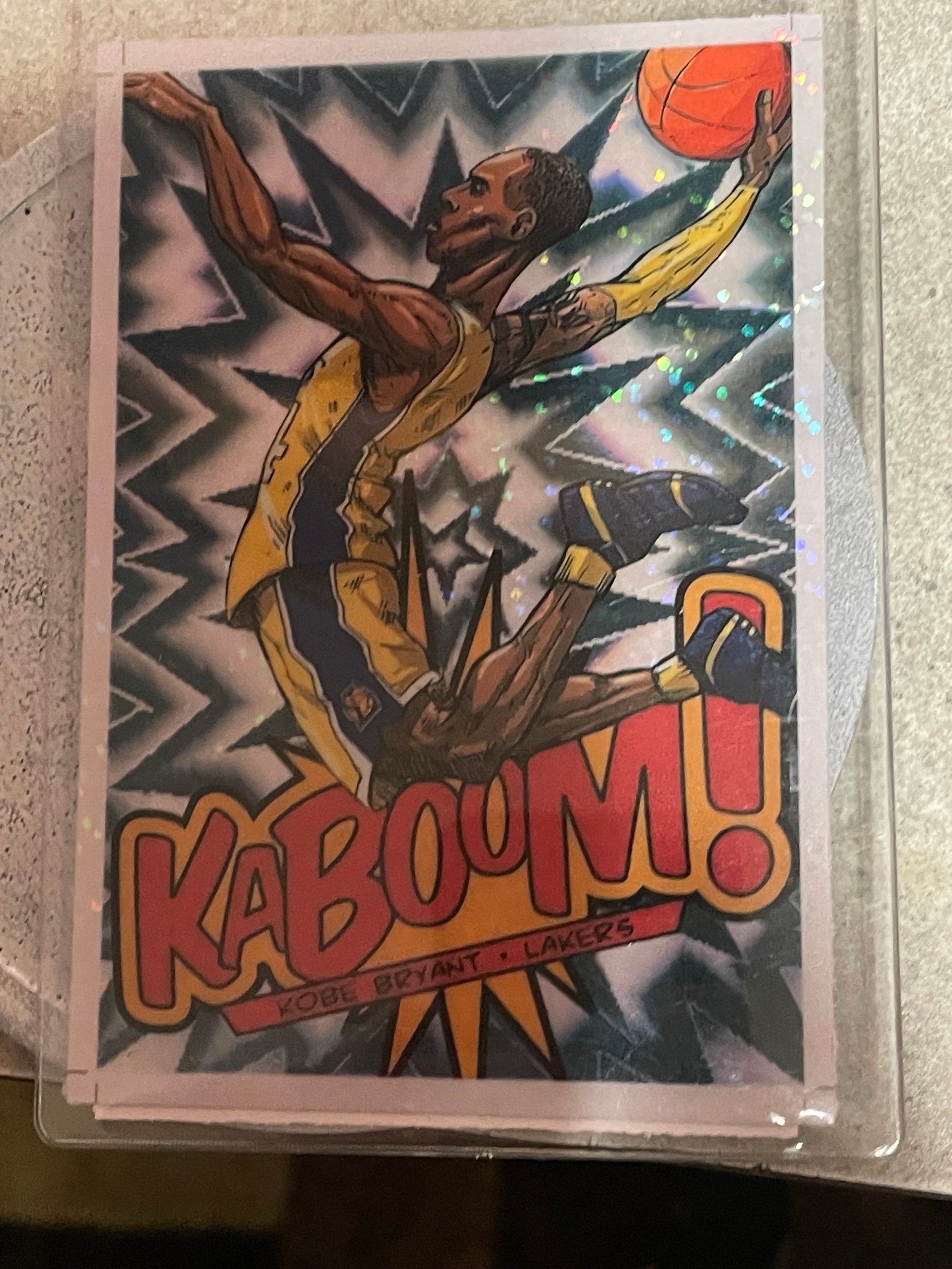 Kobe Bryant Kaboom Rare ROYAL Prism Vending Sticker Rare - Etsy