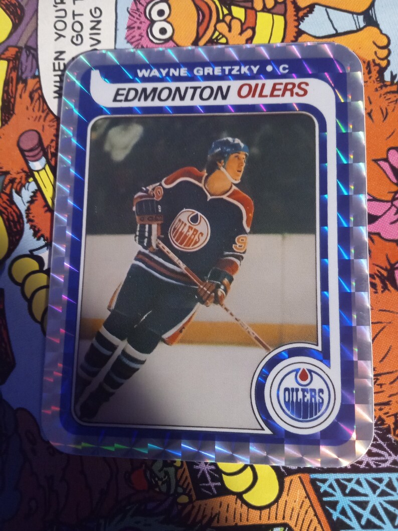 Wayne Gretsky Royal Prism Vending Sticker Rare - Etsy
