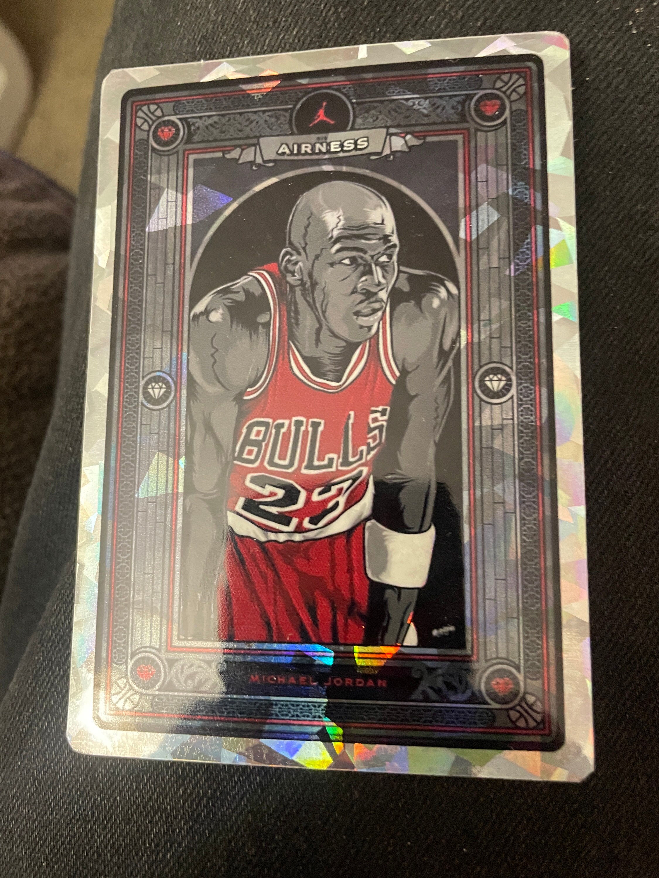 Michael Jordan Prism Vending Sticker Very Rare - Etsy