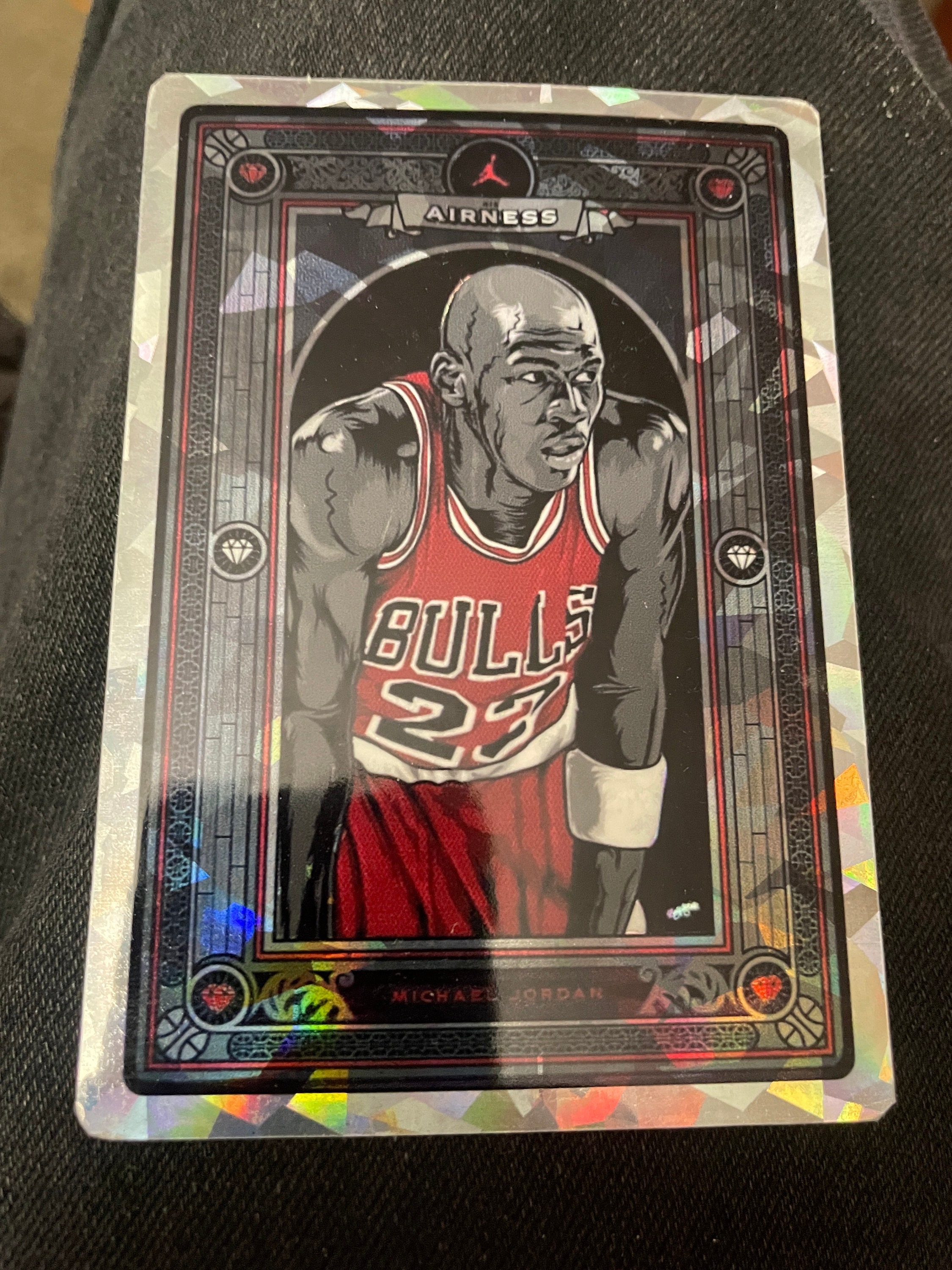 Michael Jordan Prism Vending Sticker Very Rare - Etsy