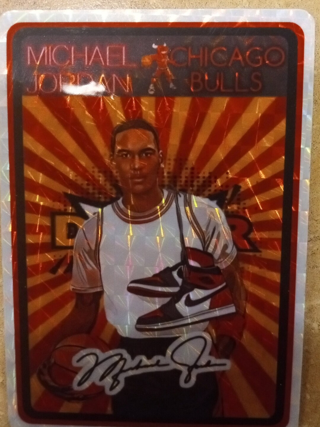 Michael Jordan Vending Sticker Very Rare Retro - Etsy