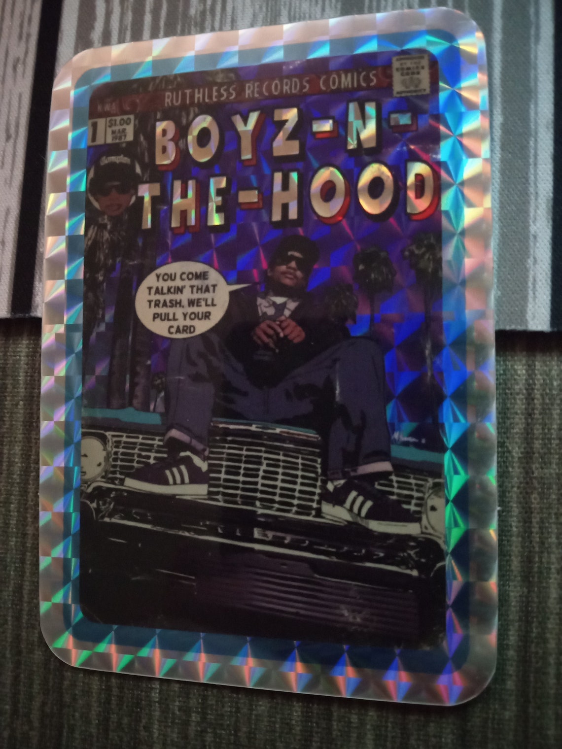 EAZY E Rare ROYAL Prism Vending Sticker Rare - Etsy
