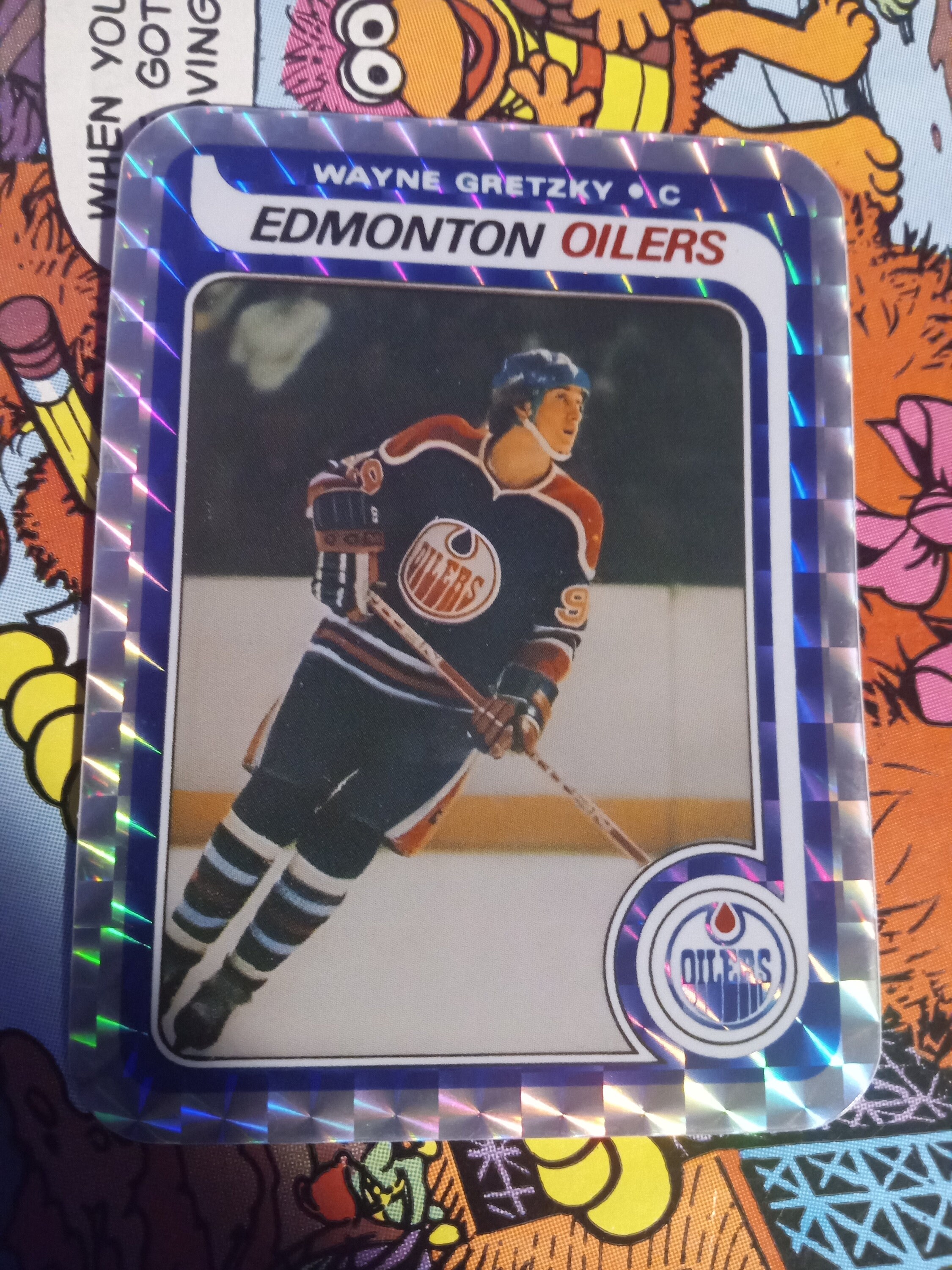 Wayne Gretsky Royal Prism Vending Sticker Rare - Etsy
