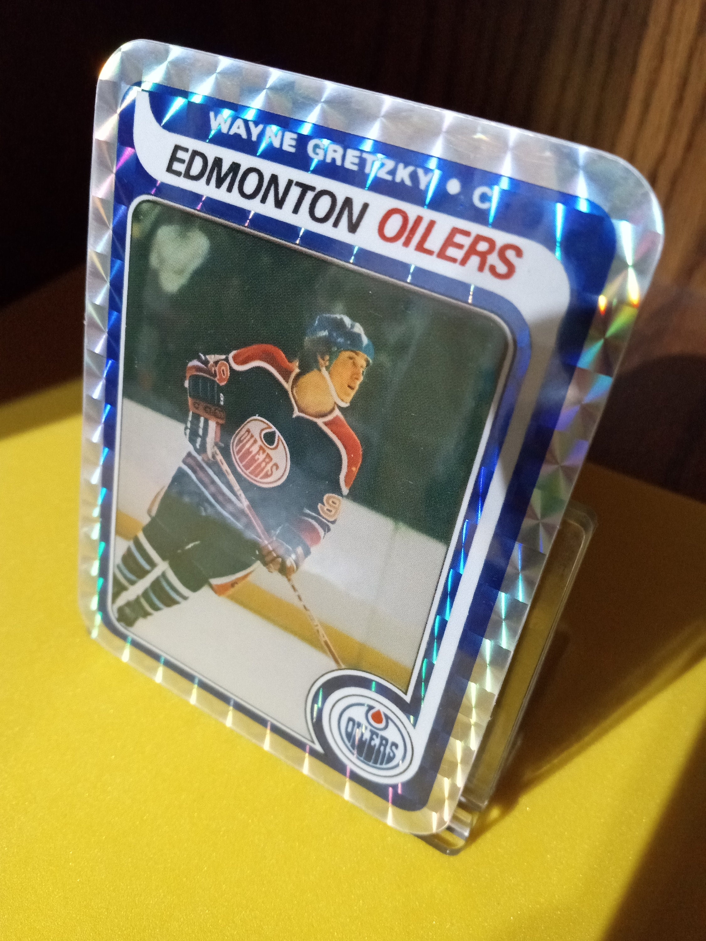 Wayne Gretsky Royal Prism Vending Sticker Rare - Etsy