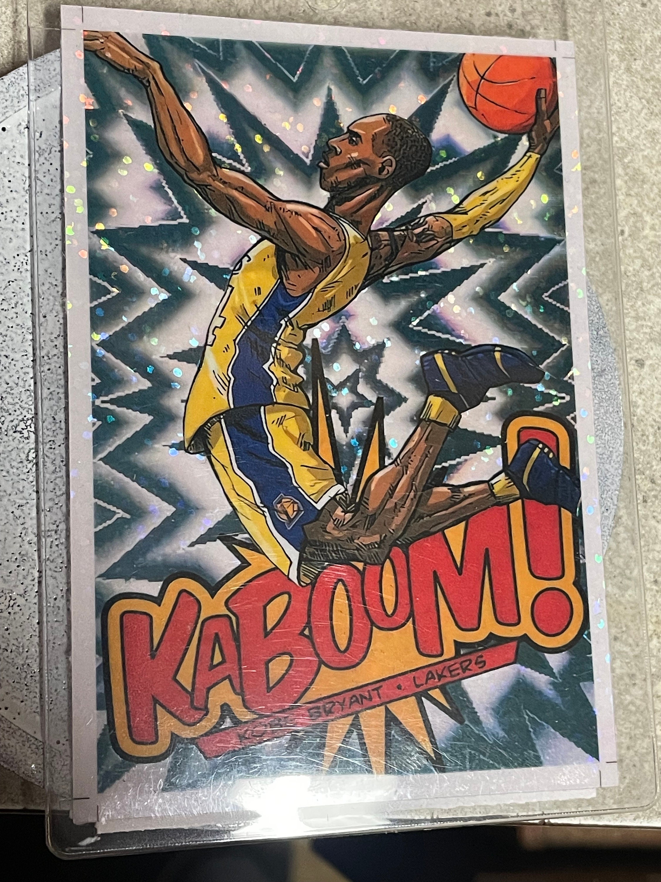 Kobe Bryant Kaboom Rare ROYAL Prism Vending Sticker Rare - Etsy