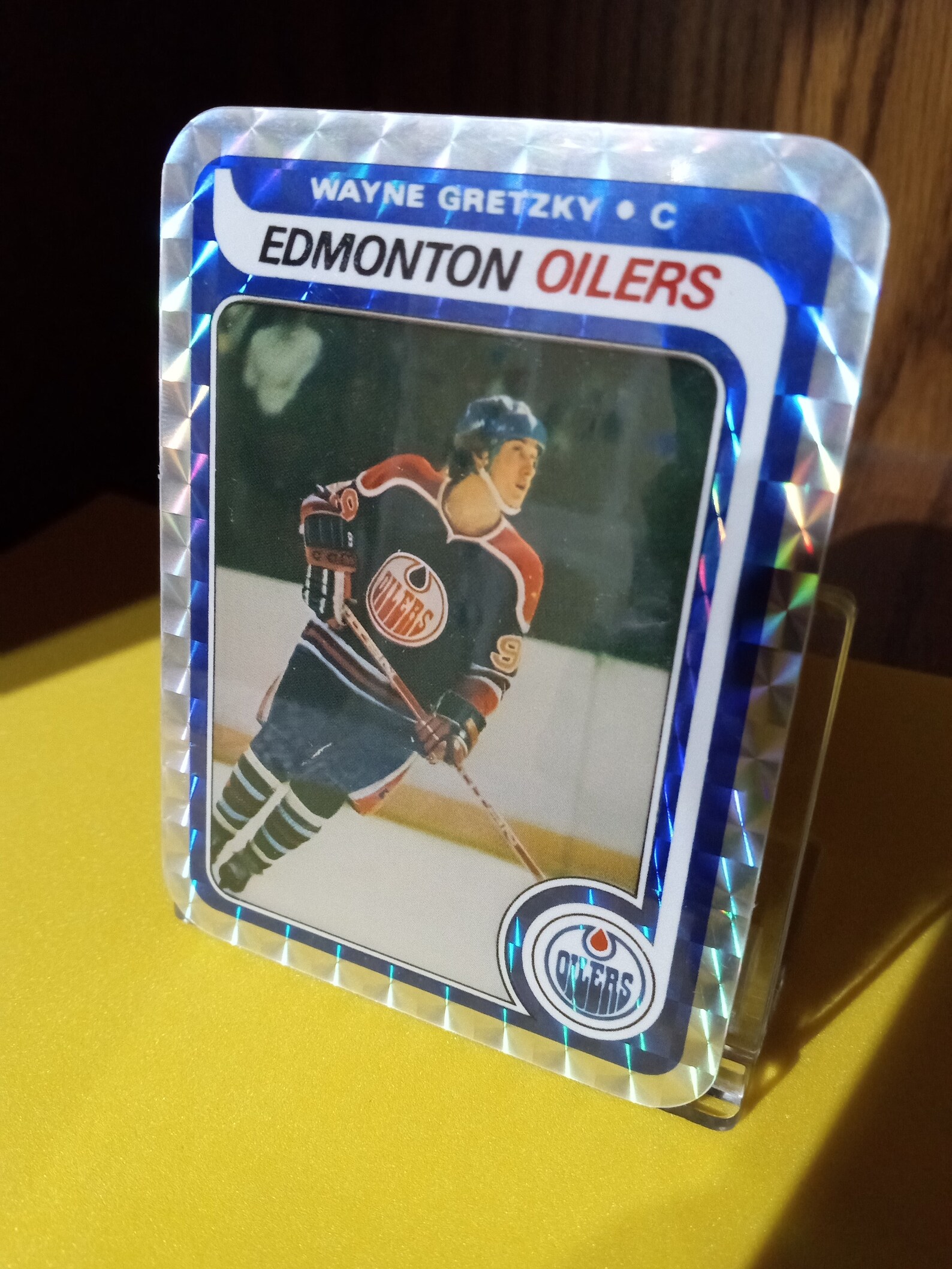 Wayne Gretsky Royal Prism Vending Sticker Rare - Etsy