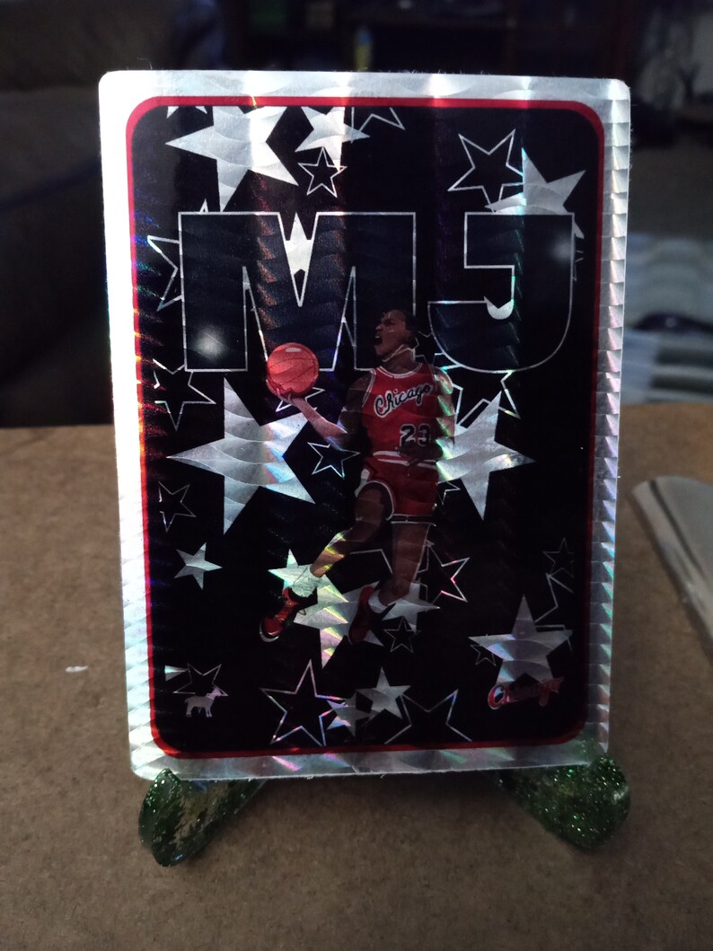 Michael Jordan USA Vending Prism Sticker Very Rare - Etsy