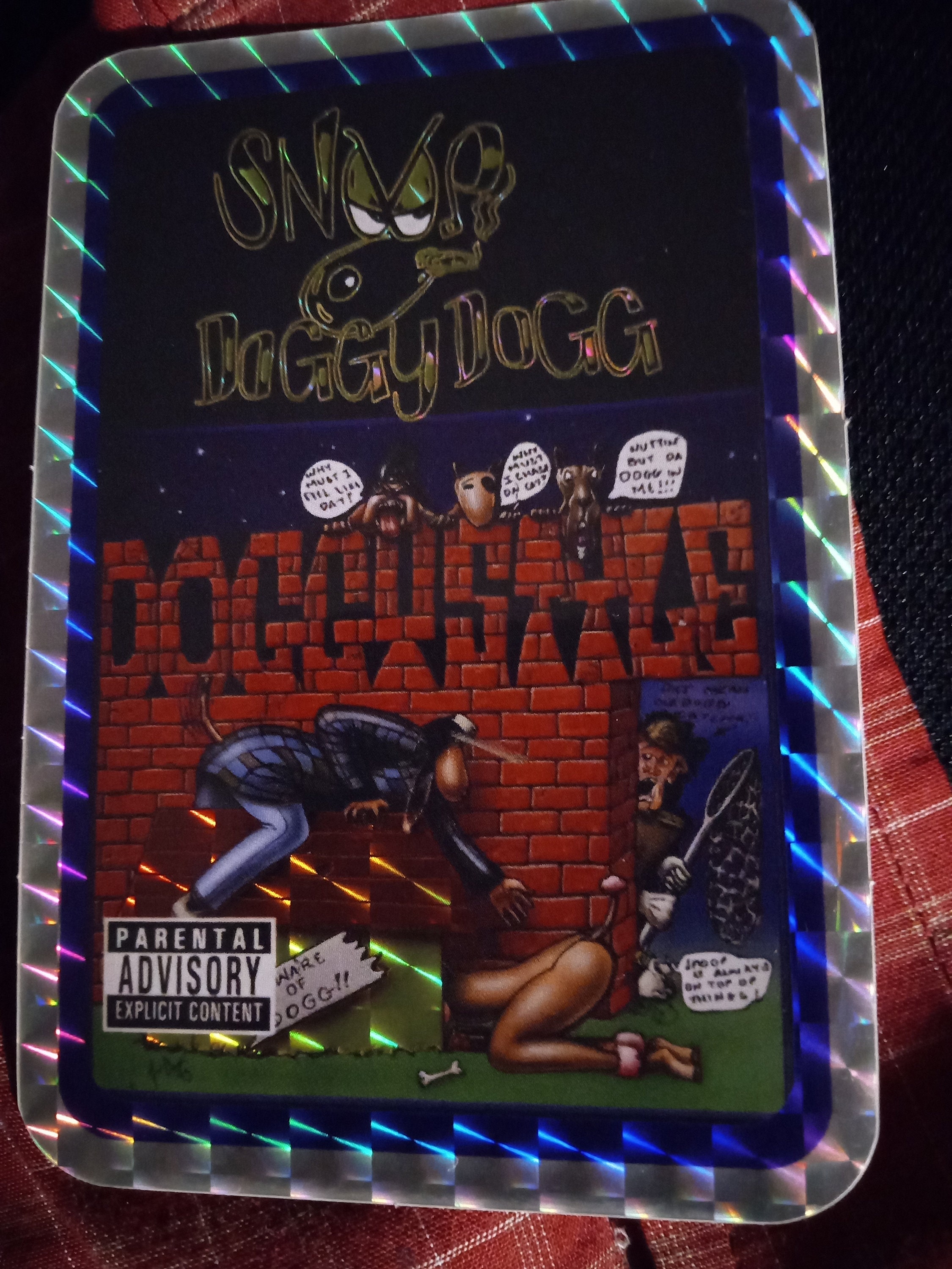 Snoop Dogg Doggystyle Prism Vending Sticker Rare - Etsy