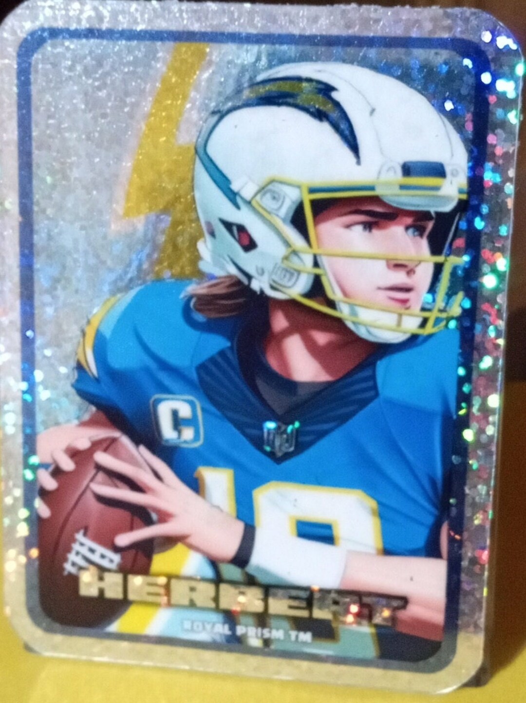 Justin Herbert Sparkle Vending Sticker Very Rare - Etsy