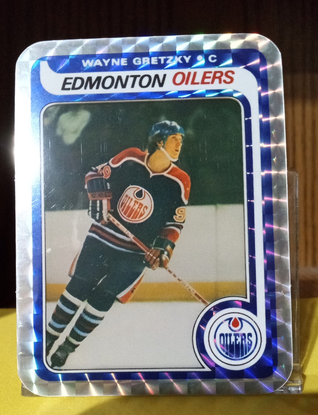 Wayne Gretsky Royal Prism Vending Sticker Rare - Etsy