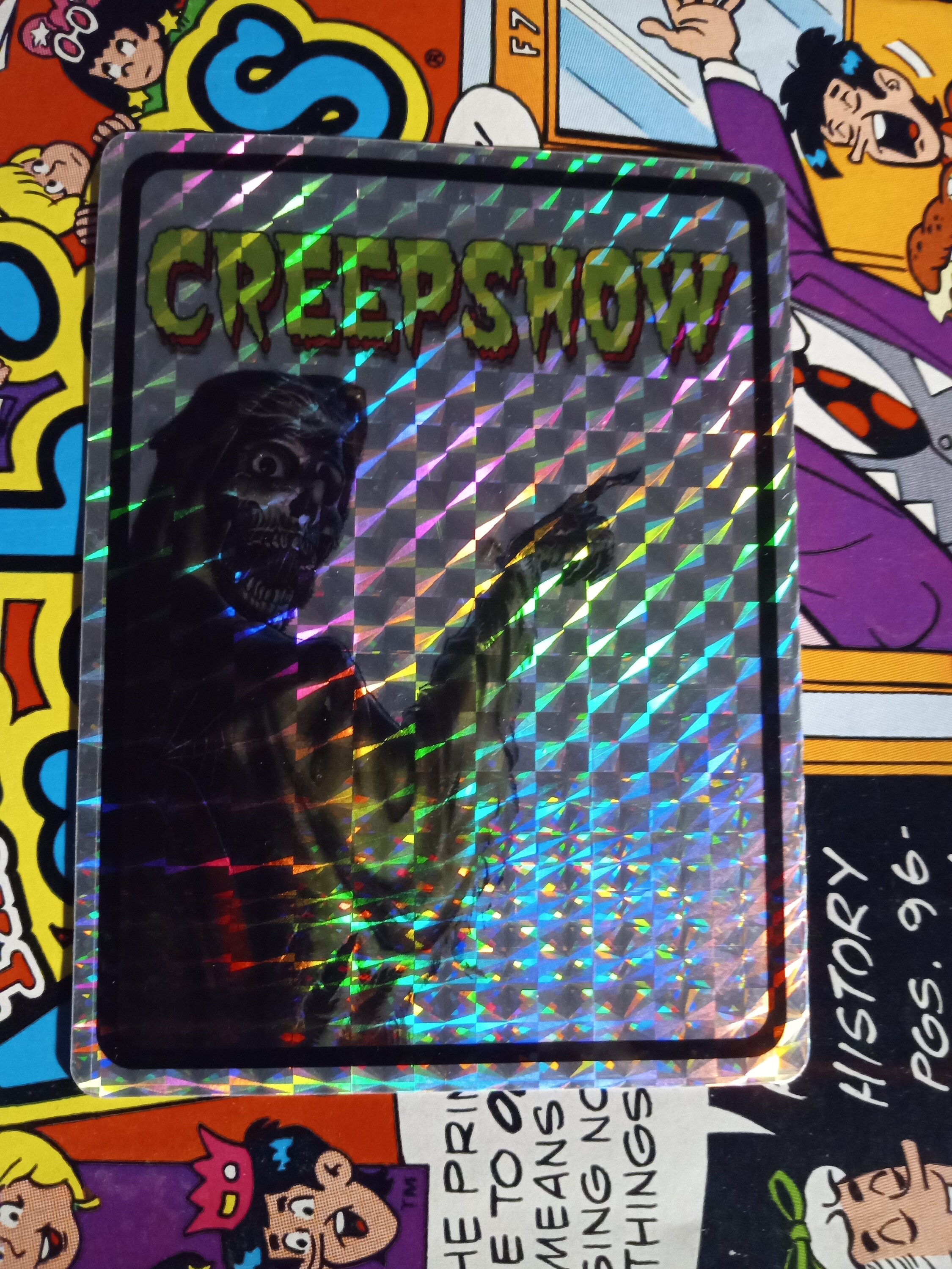 Creepshow Vintage Prism Vending Sticker - Etsy