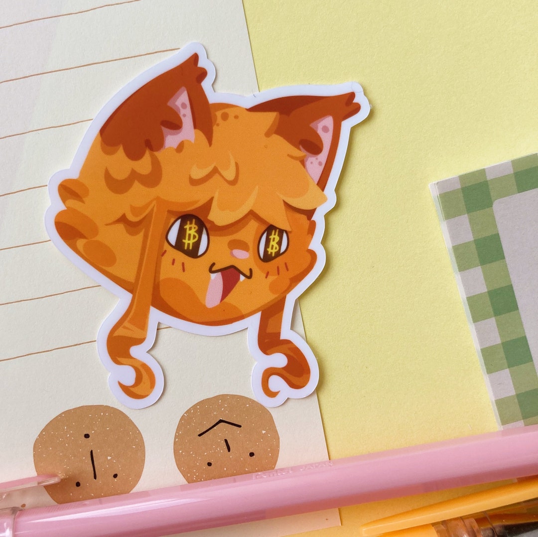 Cat Nami Sticker - Etsy