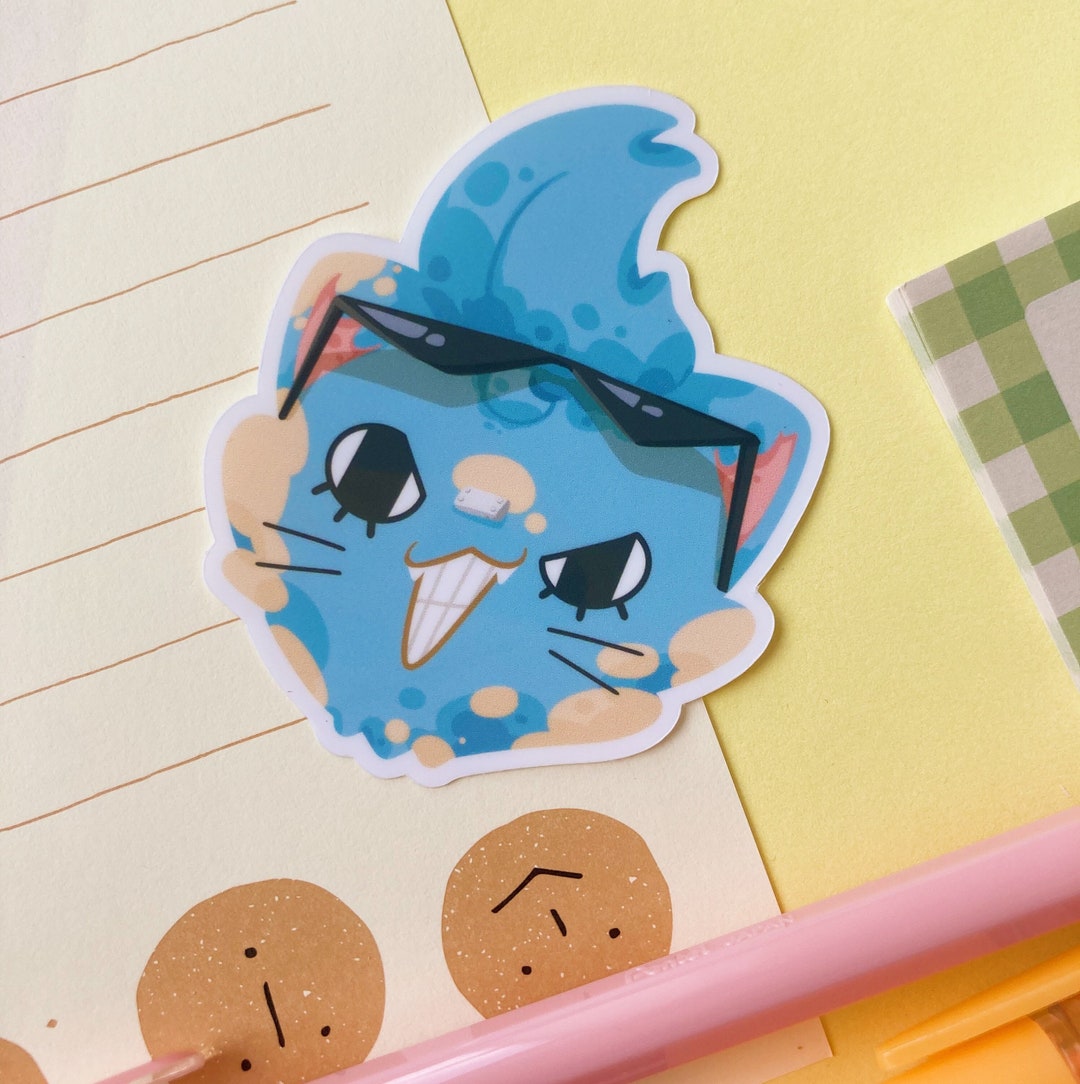 Cat Franky Sticker - Etsy