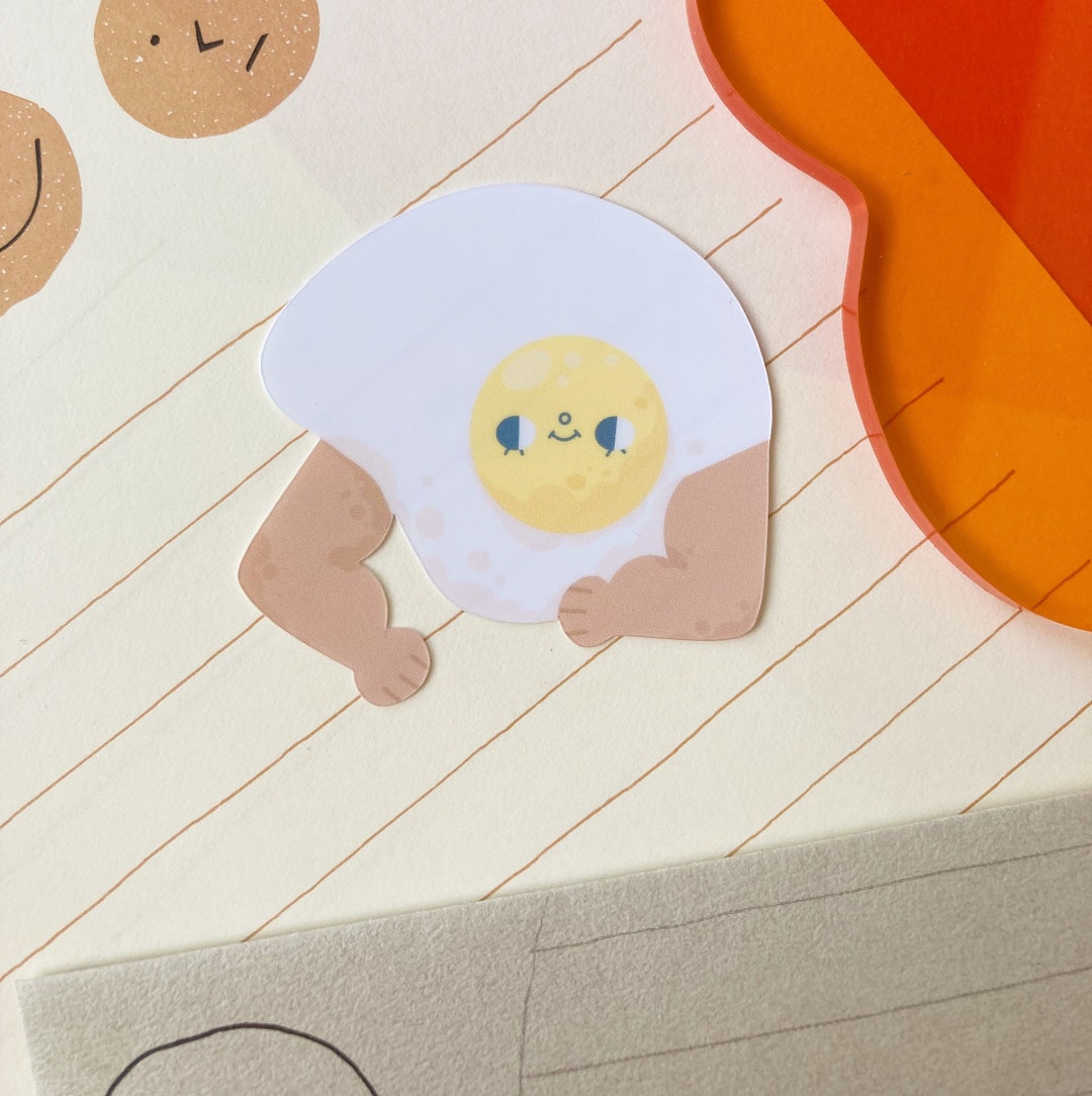 Popegg - Steroid Eggy Sticker - Etsy