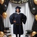 Black, White & Gold 2025 Digital Photography Backdrop, Graduation ...