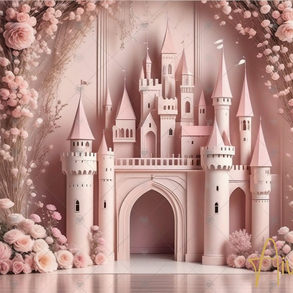 Castle Backdrop - Etsy