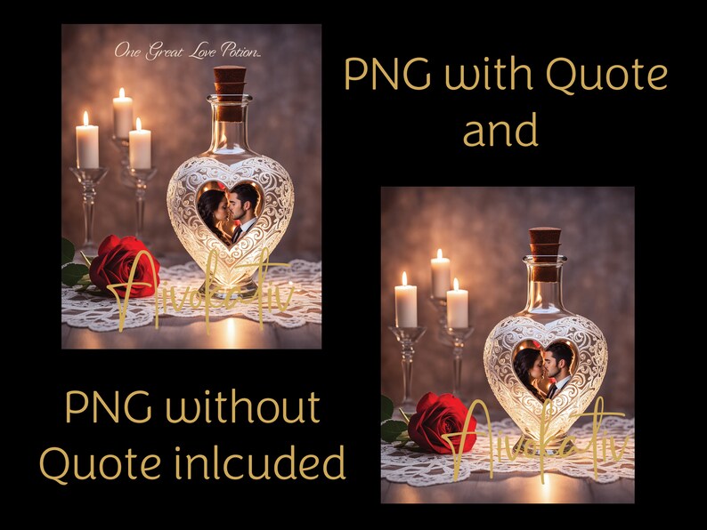 Valentine Love Potion Photo Insert Digital Backdrop for Composite ...