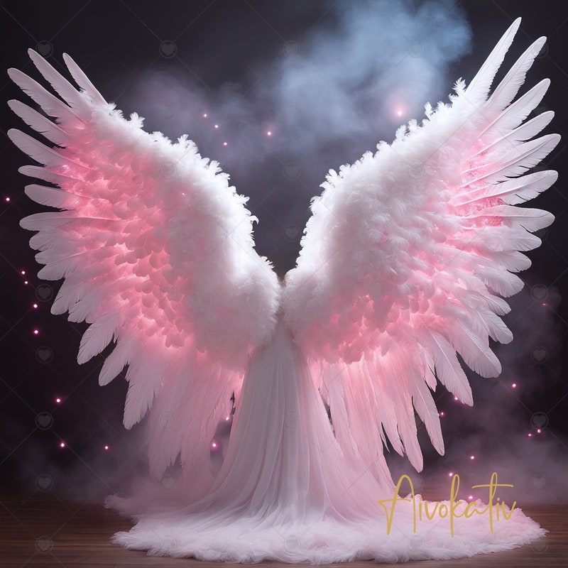 Pink Wings - Etsy