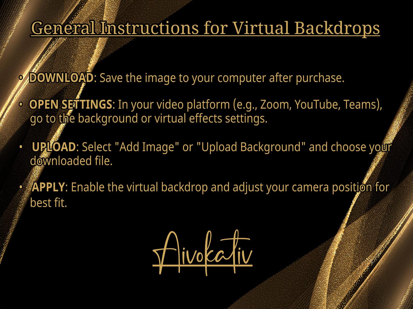 Minimalist Virtual Backdrop – Professional Home Office Backdrop | Zoom ...