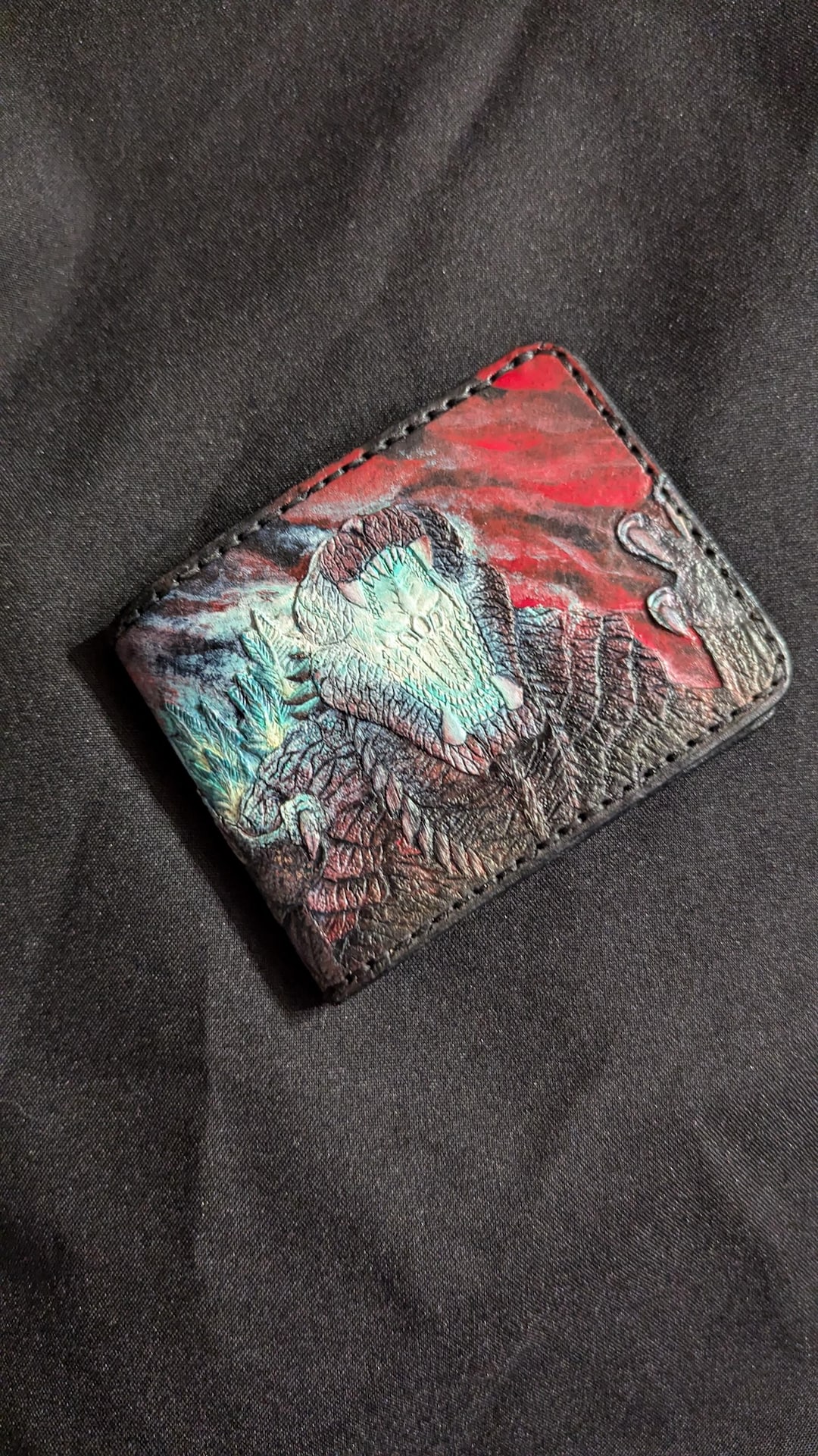 Godzilla Wallet/wallet - Etsy