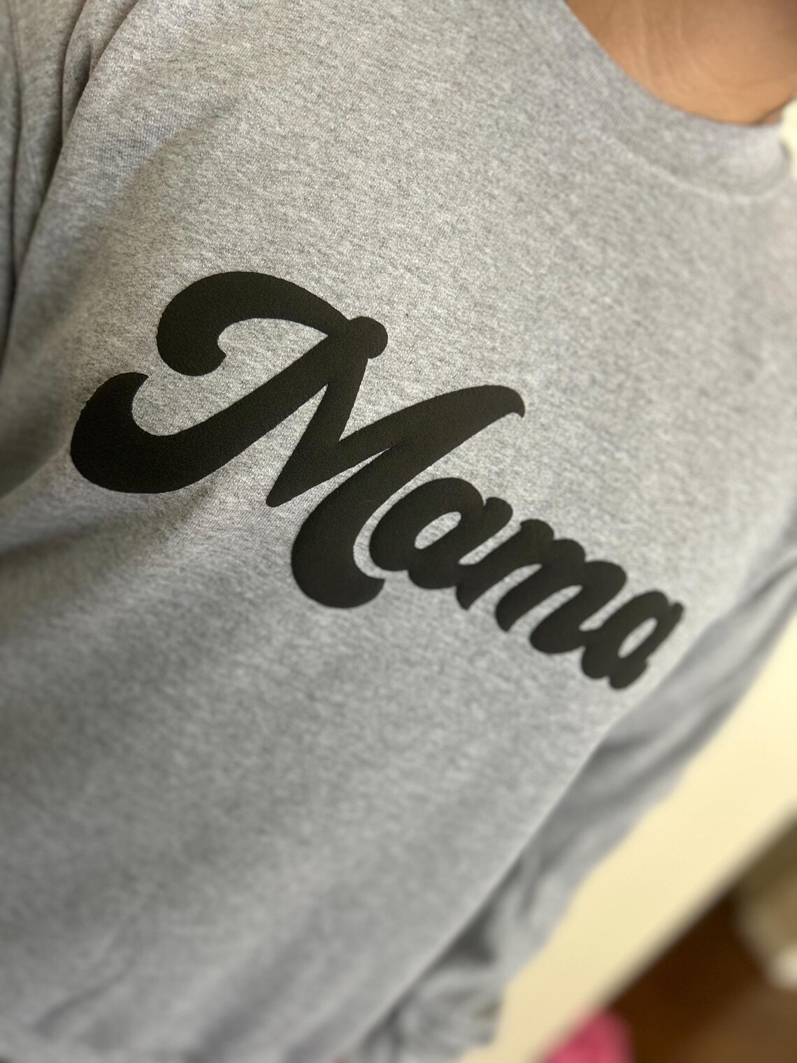 Puff Vinyl Mama Sweatshirt, Mama Sweatshirt, Trendy Mom Gift, Mother's ...