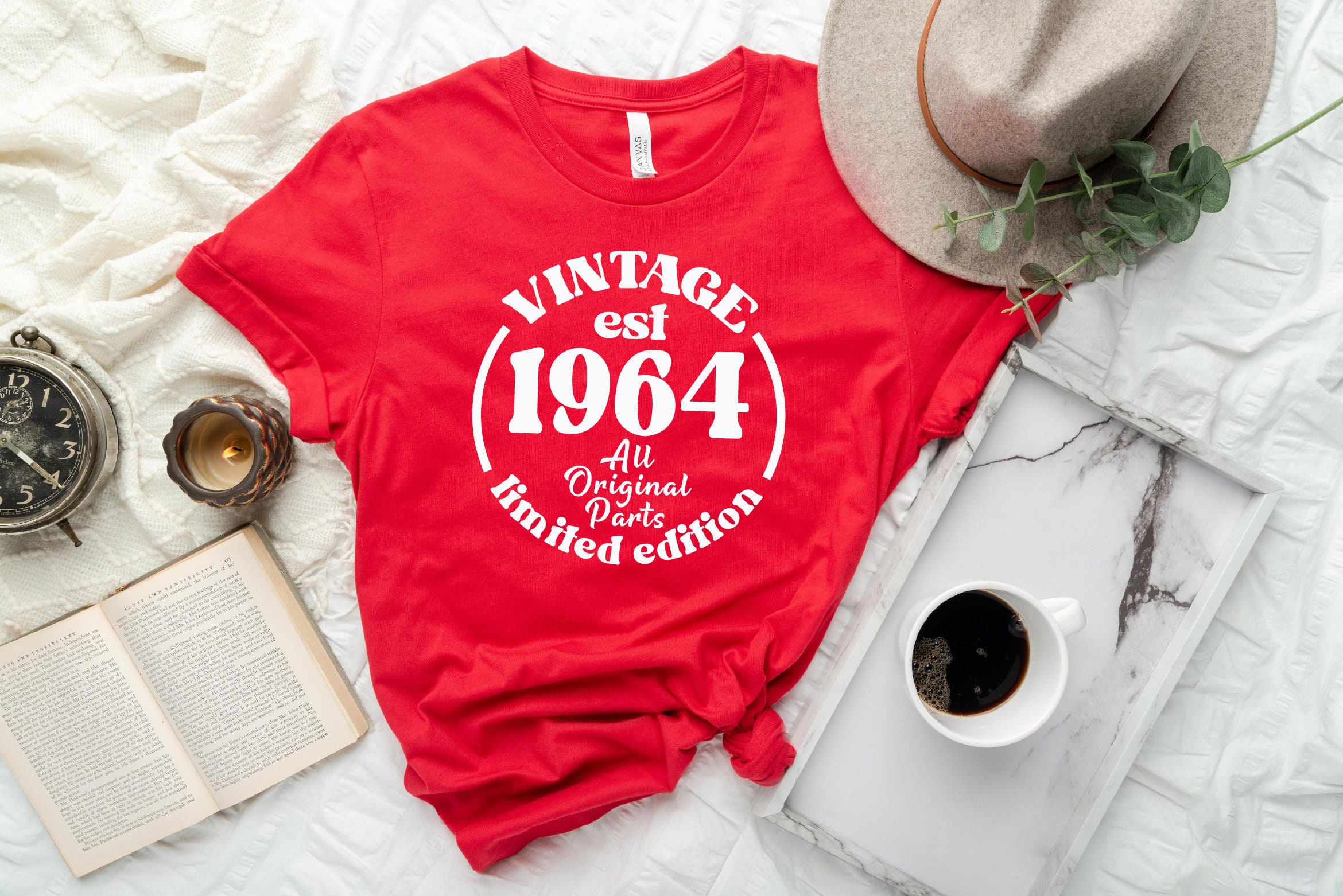 Vintage Est. 1964 All Original Parts Limited Edition Shirts, 60th ...