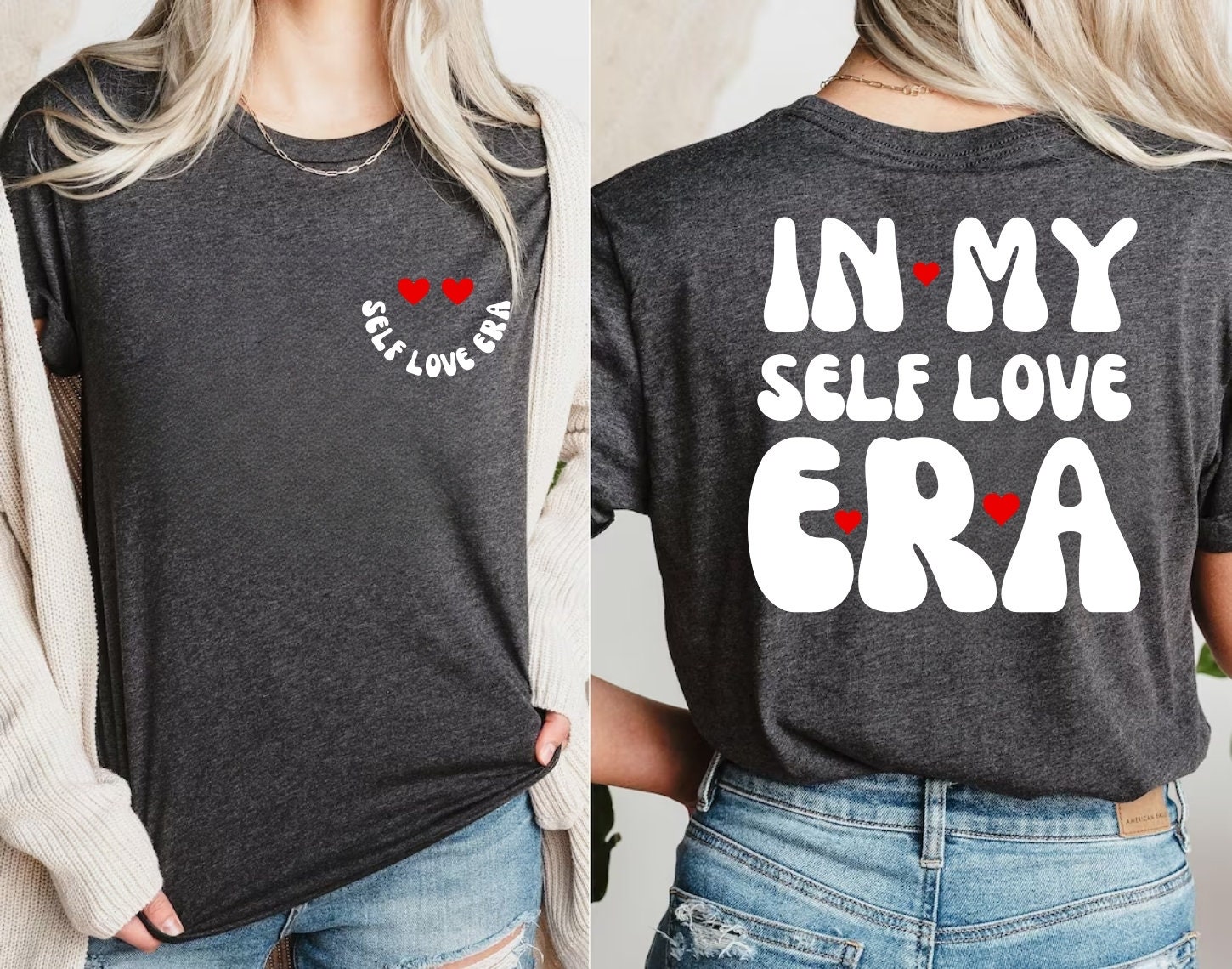 In My Self Love Era T-shirt, Healing Era Motivational T-shirt, Self ...