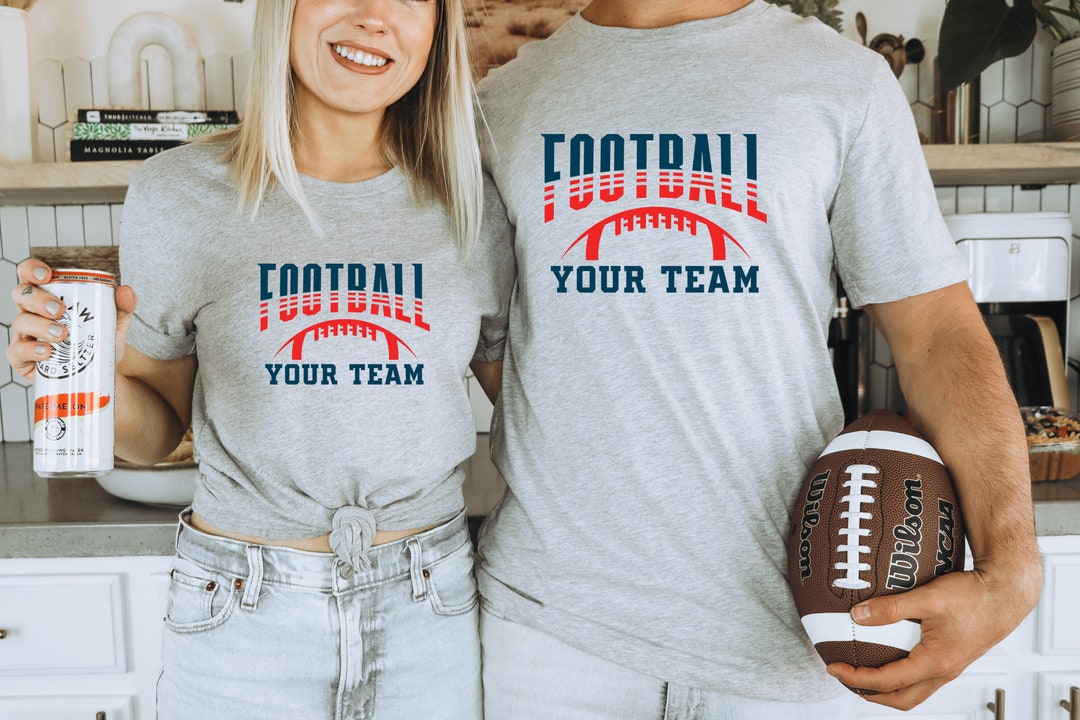 Custom Football Shirt, Personalized Sport Shirt, Football Lovers Shirt ...