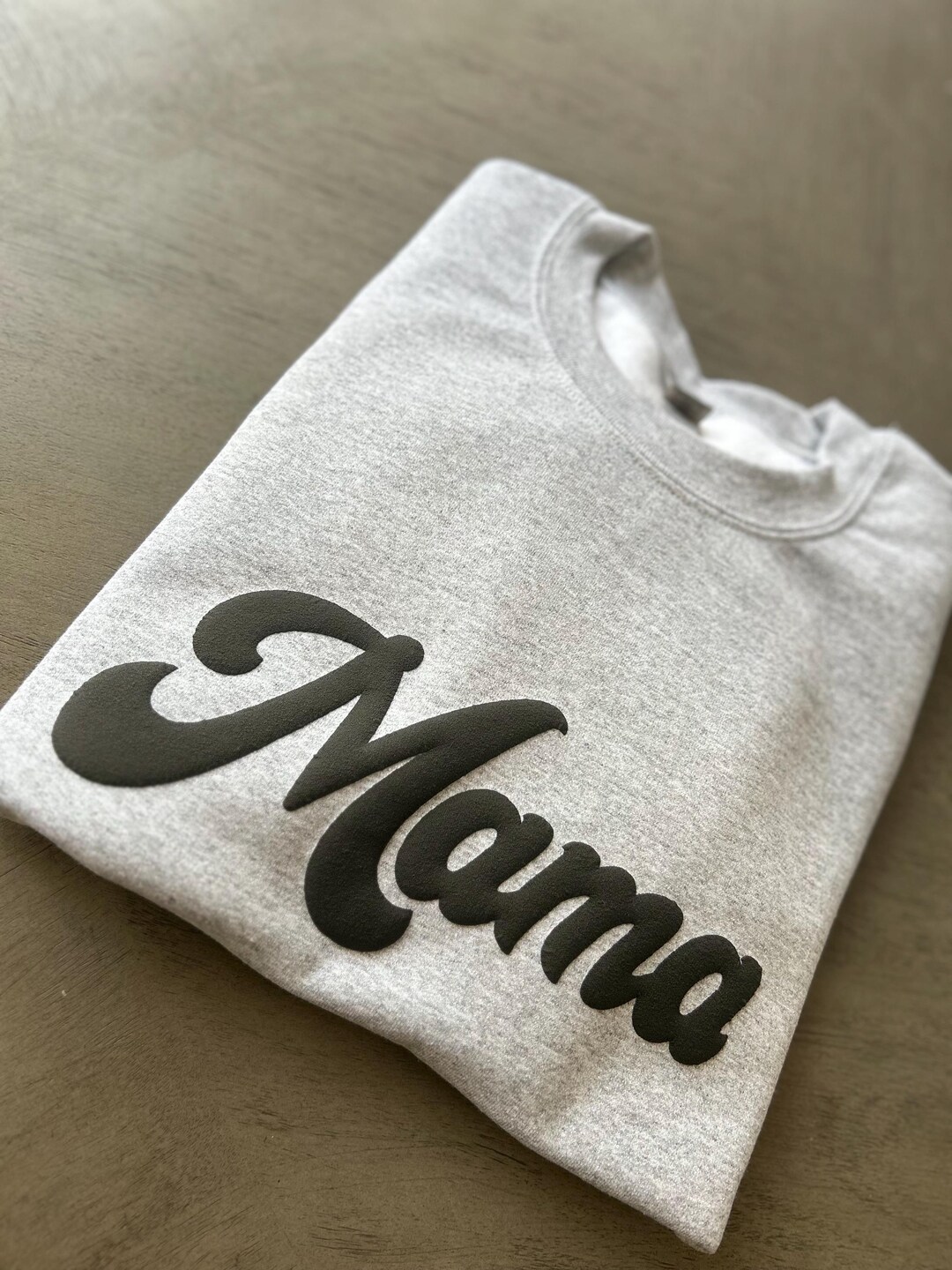 Puff Vinyl Mama Sweatshirt, Mama Sweatshirt, Trendy Mom Gift, Mother's ...