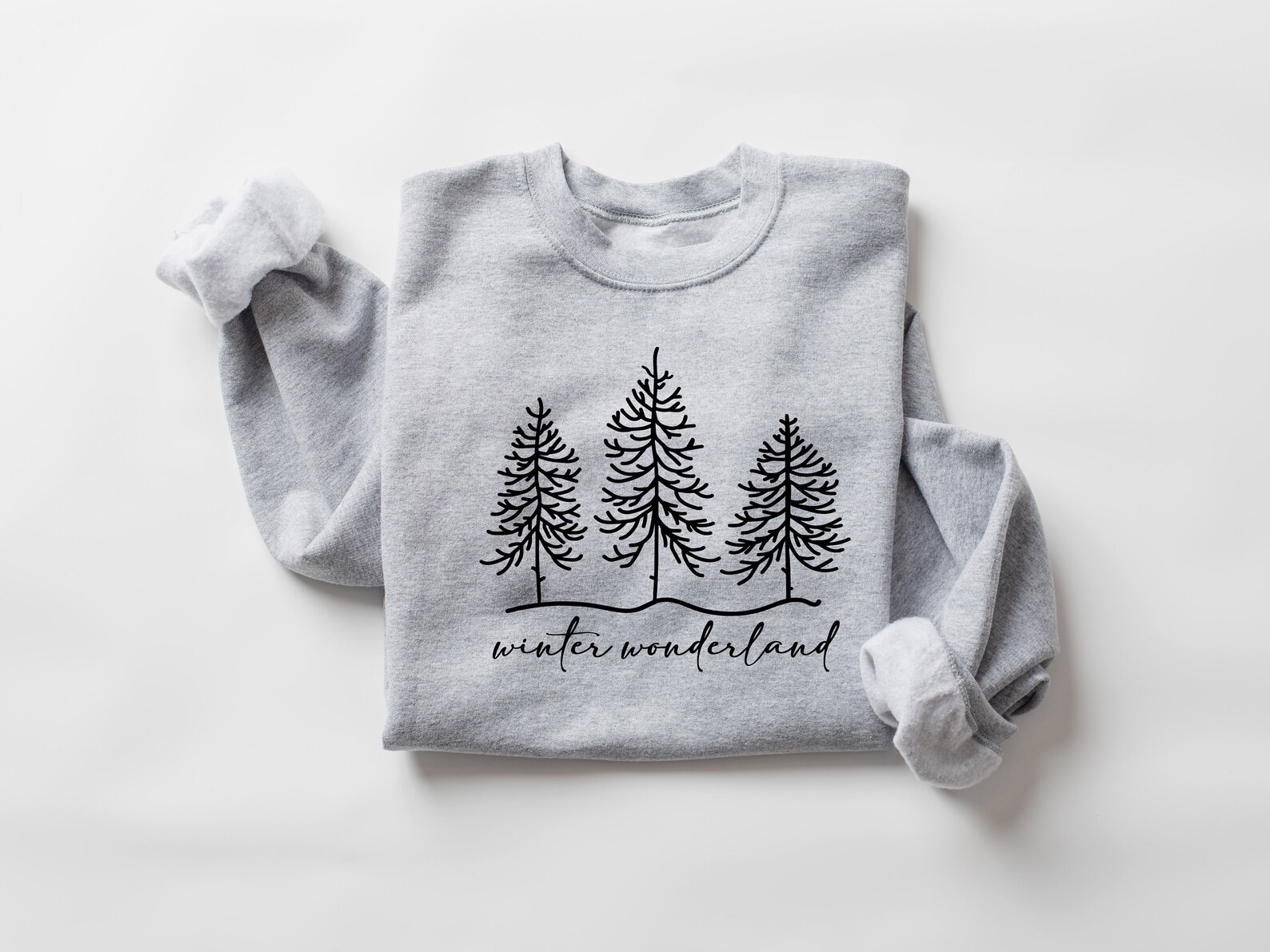 Pine Tree Sweatshirt & Hoodie,winter Wanderlan Sweatshirt,cozy Sweat ...