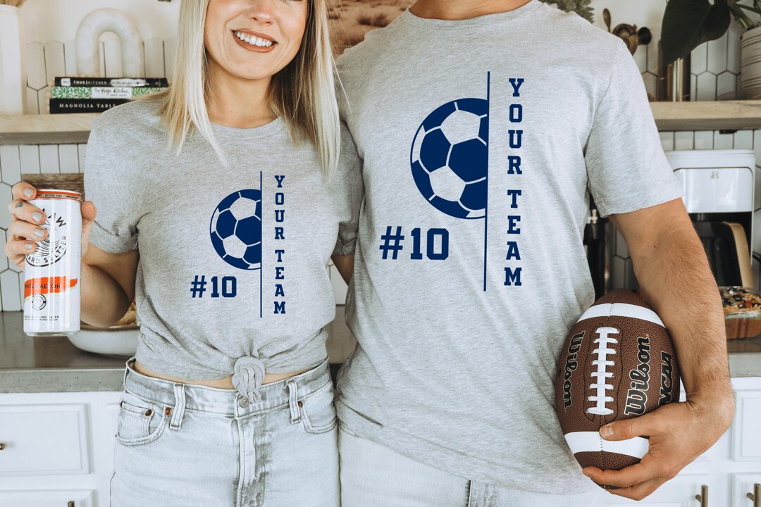 Custom Soccer Shirt, Your Team Soccer Shirt, Soccer Fan Shirt, Cute ...