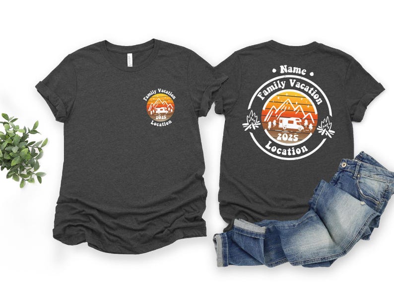 Caravan Life Nature Lover Shirt, Family Vacation 2025 Shirts, First ...