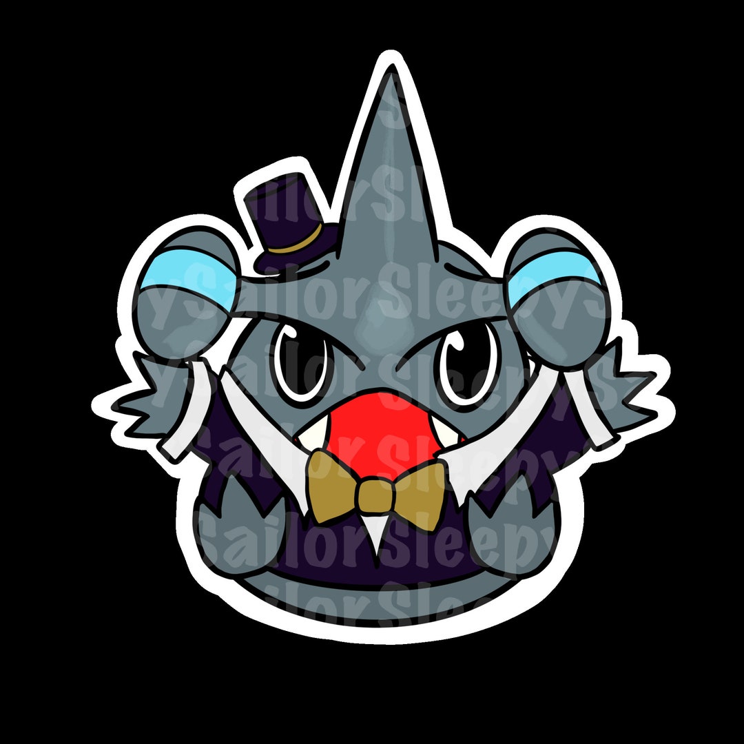 Gible Pokemon Sticker Game Art - Etsy